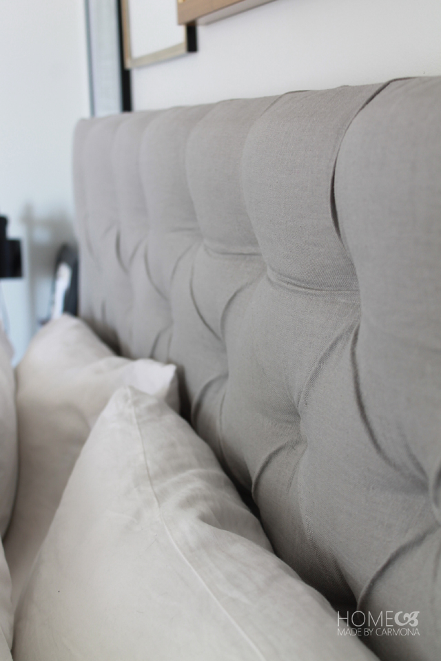 Beautiful Diamond Tufted Headboard - Home Made By Carmona