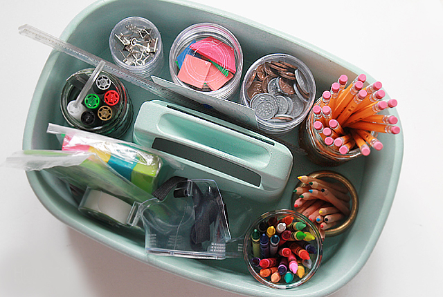 Sweet Little Homework Caddy - Home Made by Carmona