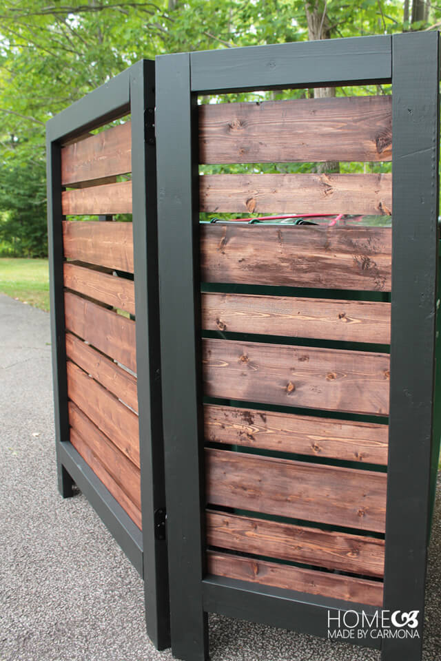 How To Build An Easy Privacy Screen - Home Made By Carmona