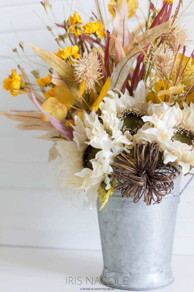 Fall Floral Arrangement - Home Made By Carmona