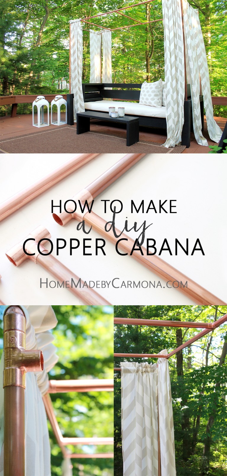 DIY Copper Cabana - Home Made By Carmona