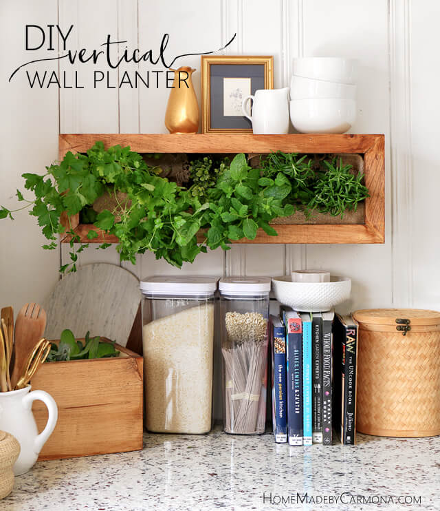 diy-vertical-wall-planter - Home Made By Carmona