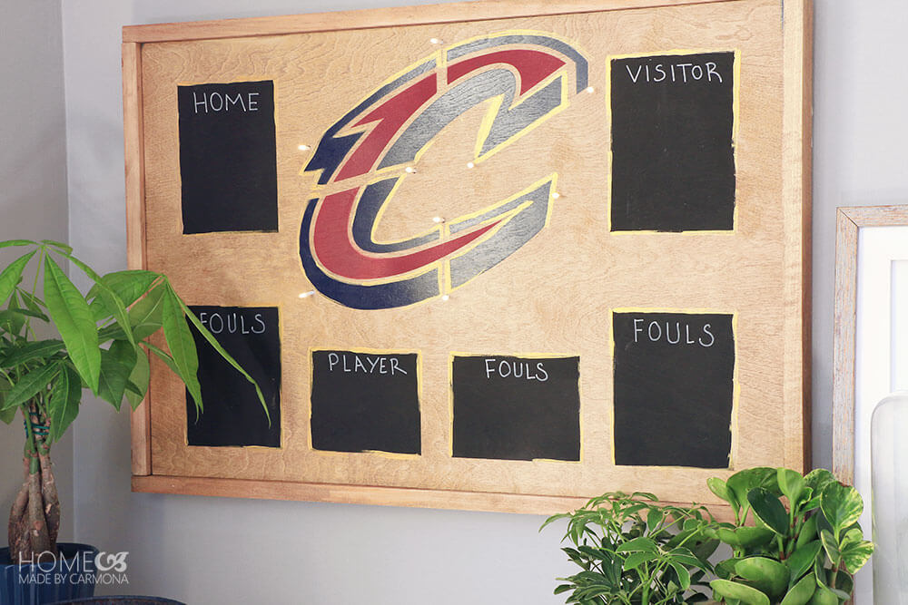 DIY-Decorative-Scoreboard - Home Made By Carmona