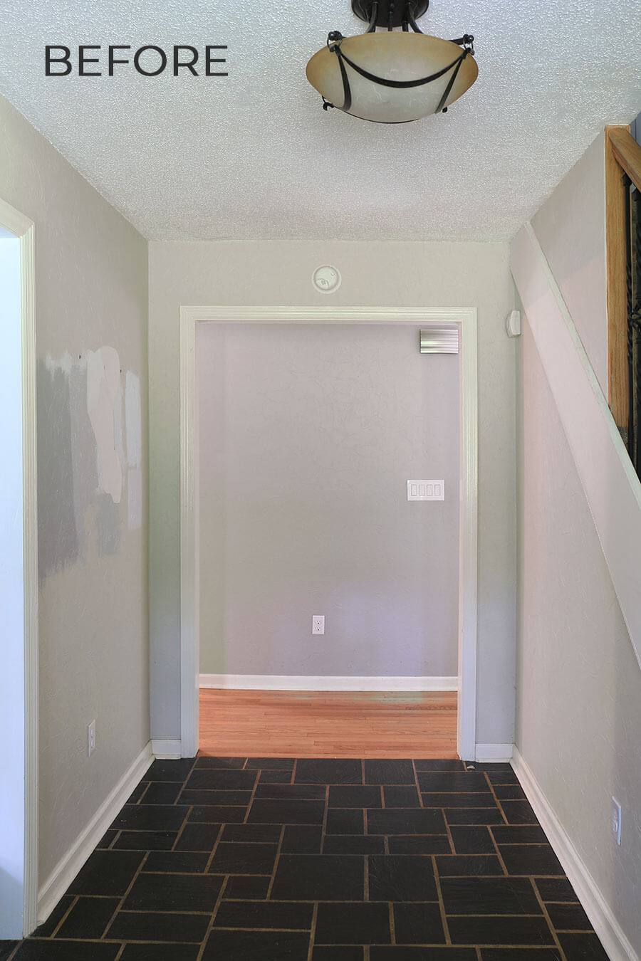 Hallway-stone-floors - Home Made By Carmona